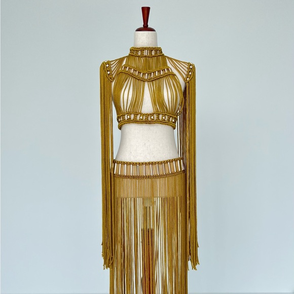 Dresses | Twopiece Macram Set Perfect For The Beach Or Pool | Poshmark